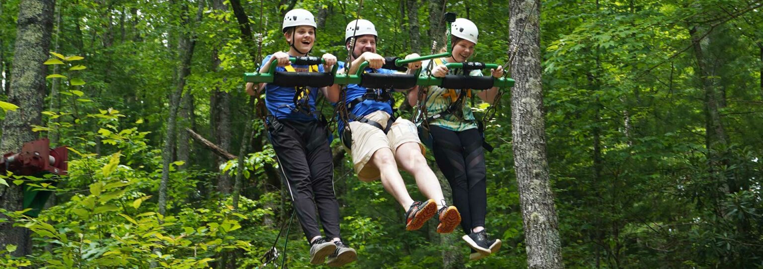 Giant Mountain Swing | Highlands Aerial Park